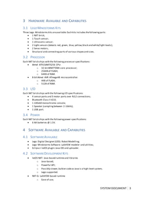 System Document (Revised) | PDF