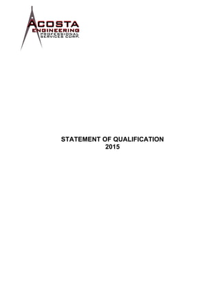 Statement of Qualification | PDF