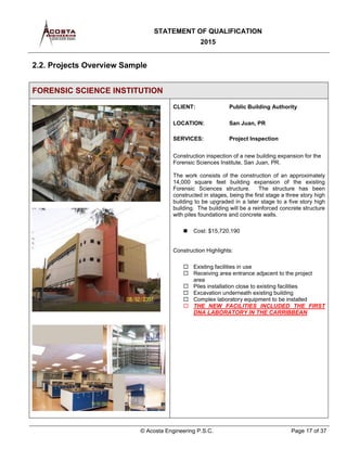 Statement of Qualification | PDF