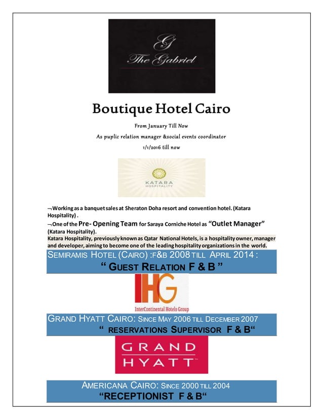 reham c.v. | PDF | Free Download