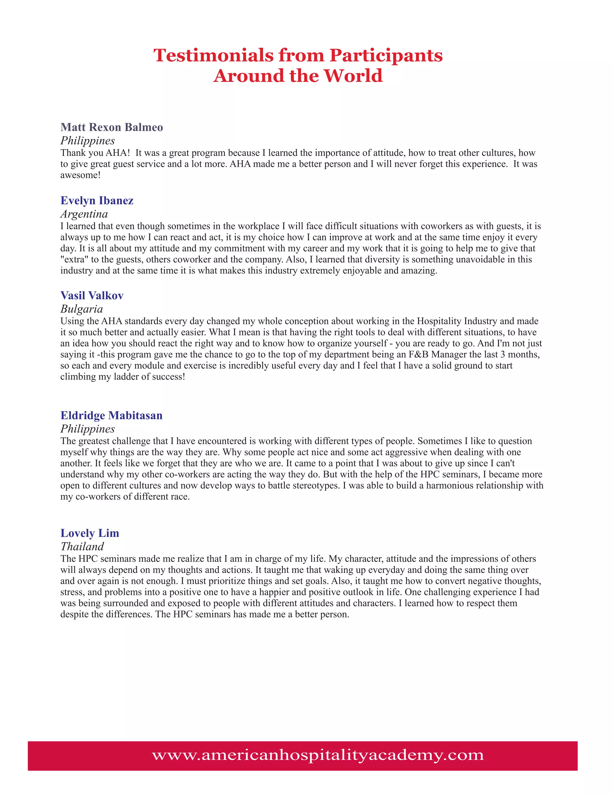 AHA Corporate Training | PDF