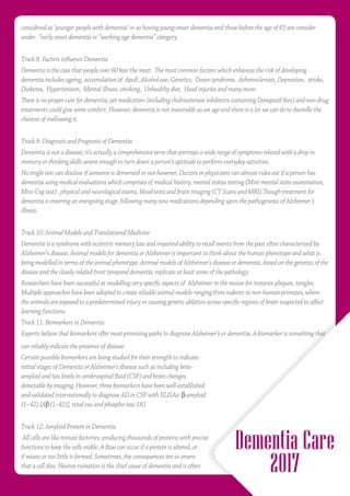 Dementia care 2017 Brochure | PDF