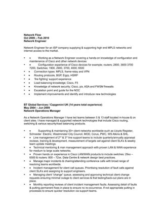 Mick Theobald CV | RTF | IT and Internet Support | Internet