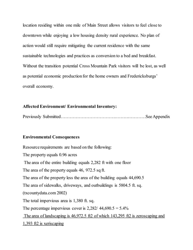Environmental Impact Statement | PDF
