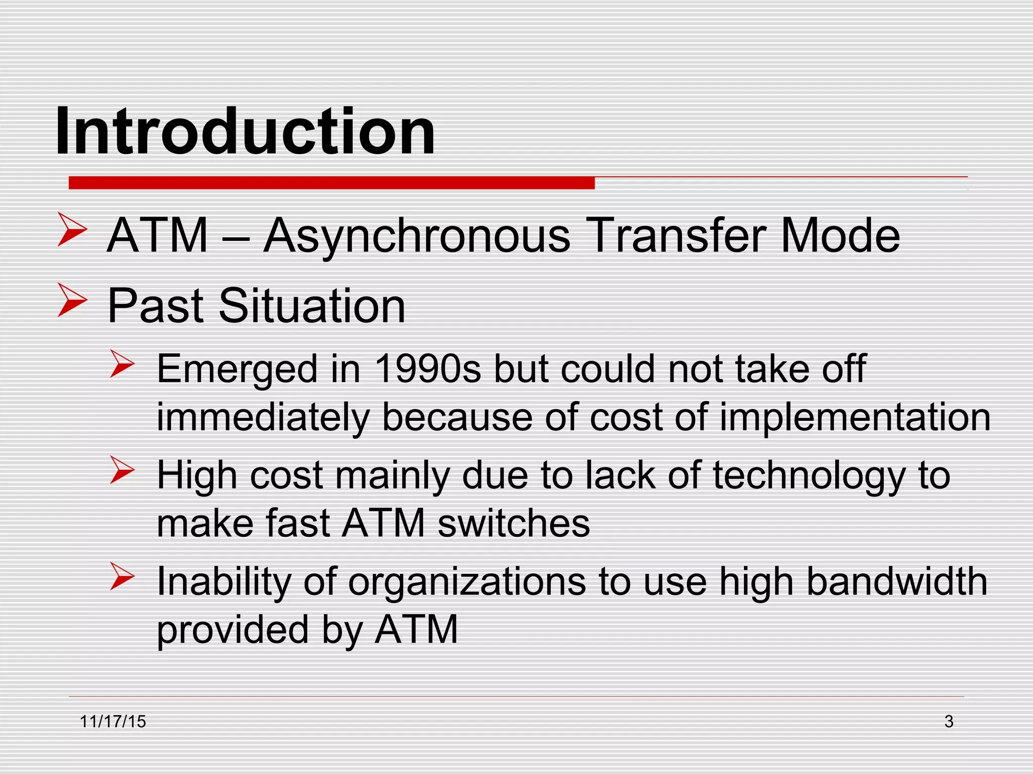 Understanding ATM Networks | PPT | Internet | Computing