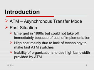 Understanding ATM Networks | PPT