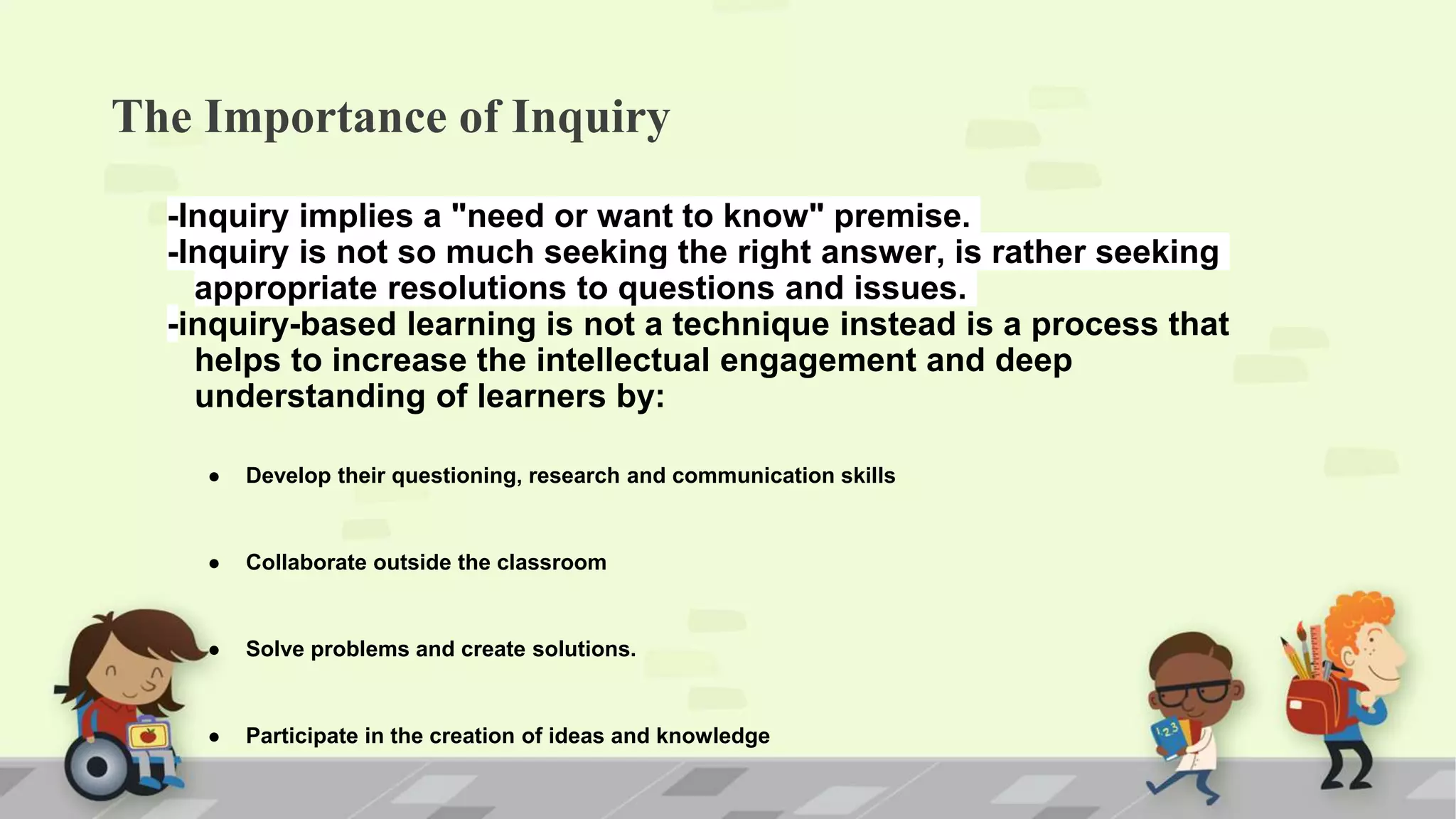 Inquiry-Based Learning | PPTX