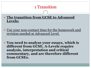 Study Skills topics covered | PPT
