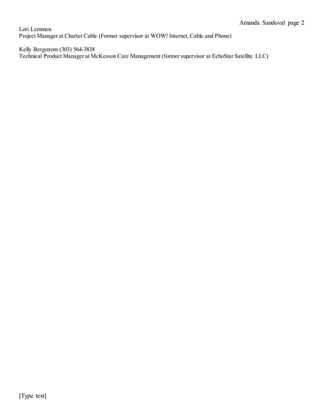 Amanda Sandoval Resume | DOCX
