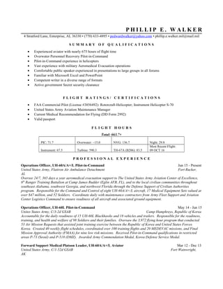 Phillip Walker Resume | DOC