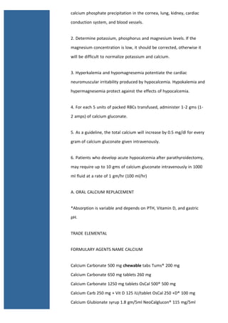 46 Electrolyte Replacement | PDF