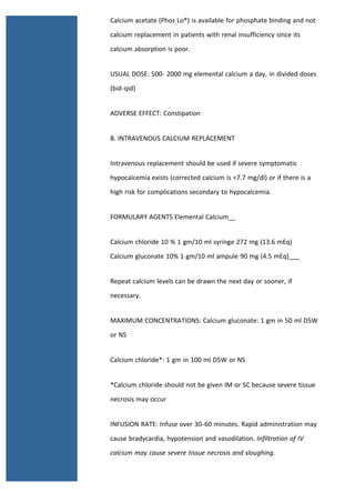 46 Electrolyte Replacement | PDF