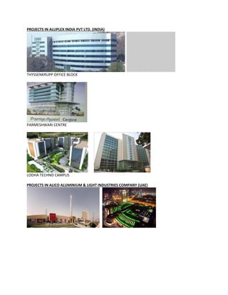 Projects Gallery DGM | PDF