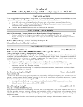 Sean Lloyd's Resume | DOC