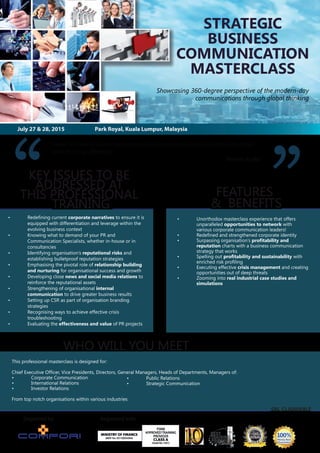 Strategic Business Communication Masterclass | PDF