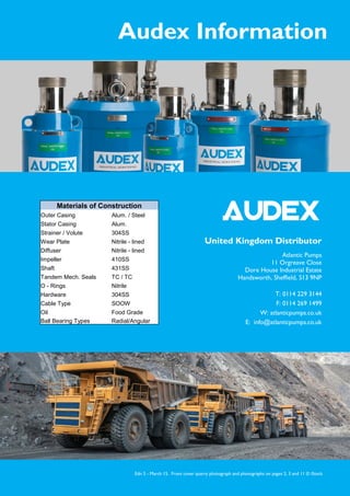 Audex Brochure | PDF