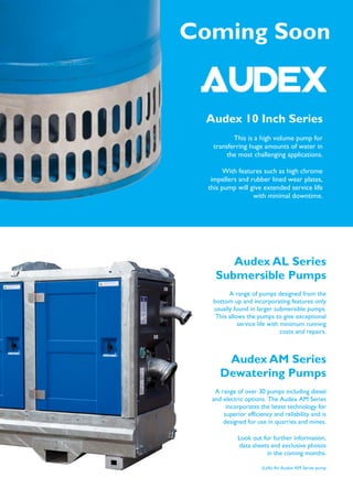 Audex Brochure | PDF