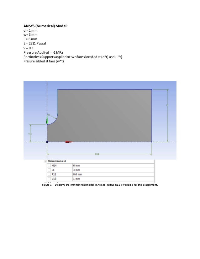 FEA - Simple Analysis example