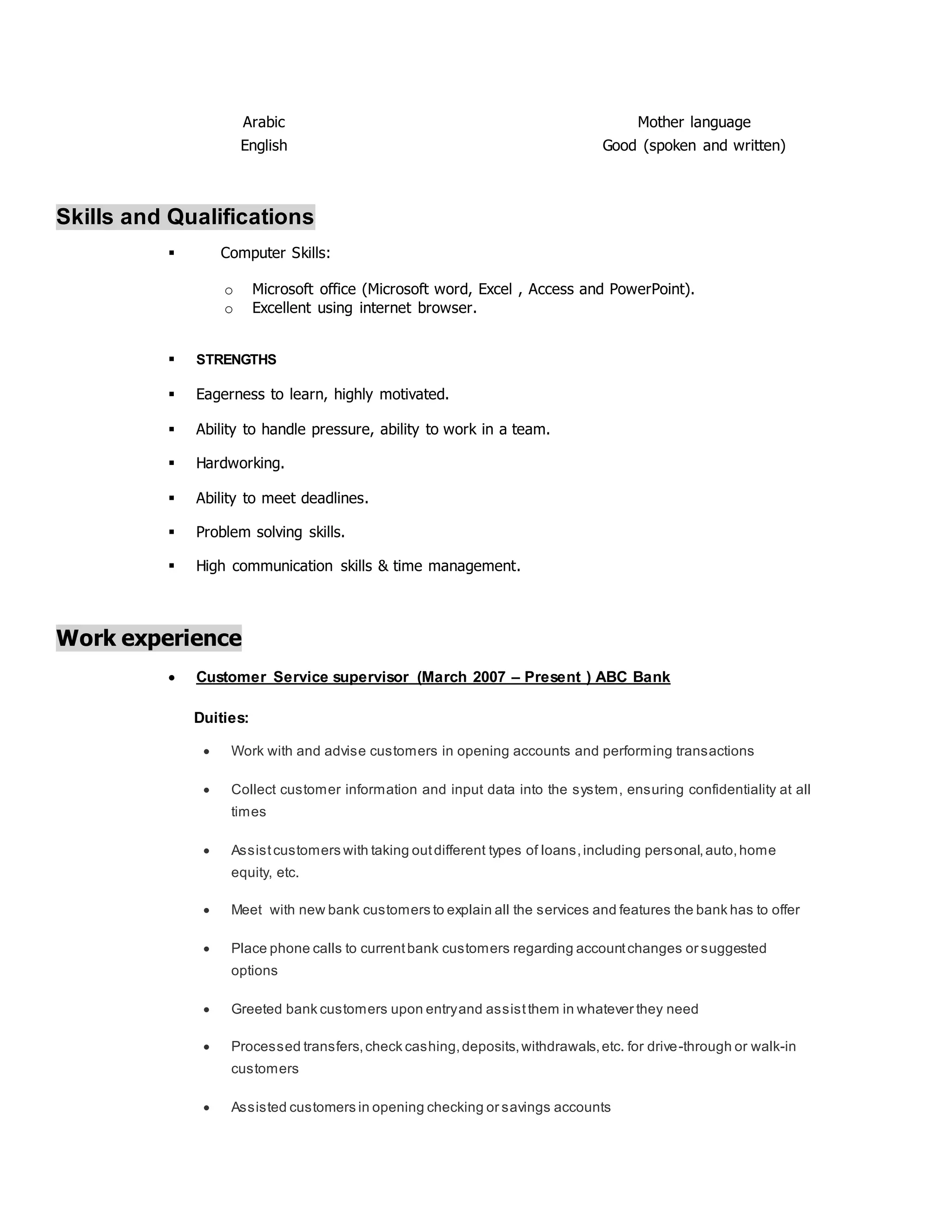 YAZAN CV 1 (1) | PDF