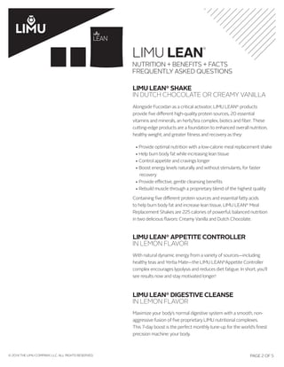 LIMU LEAN FAQs | PDF