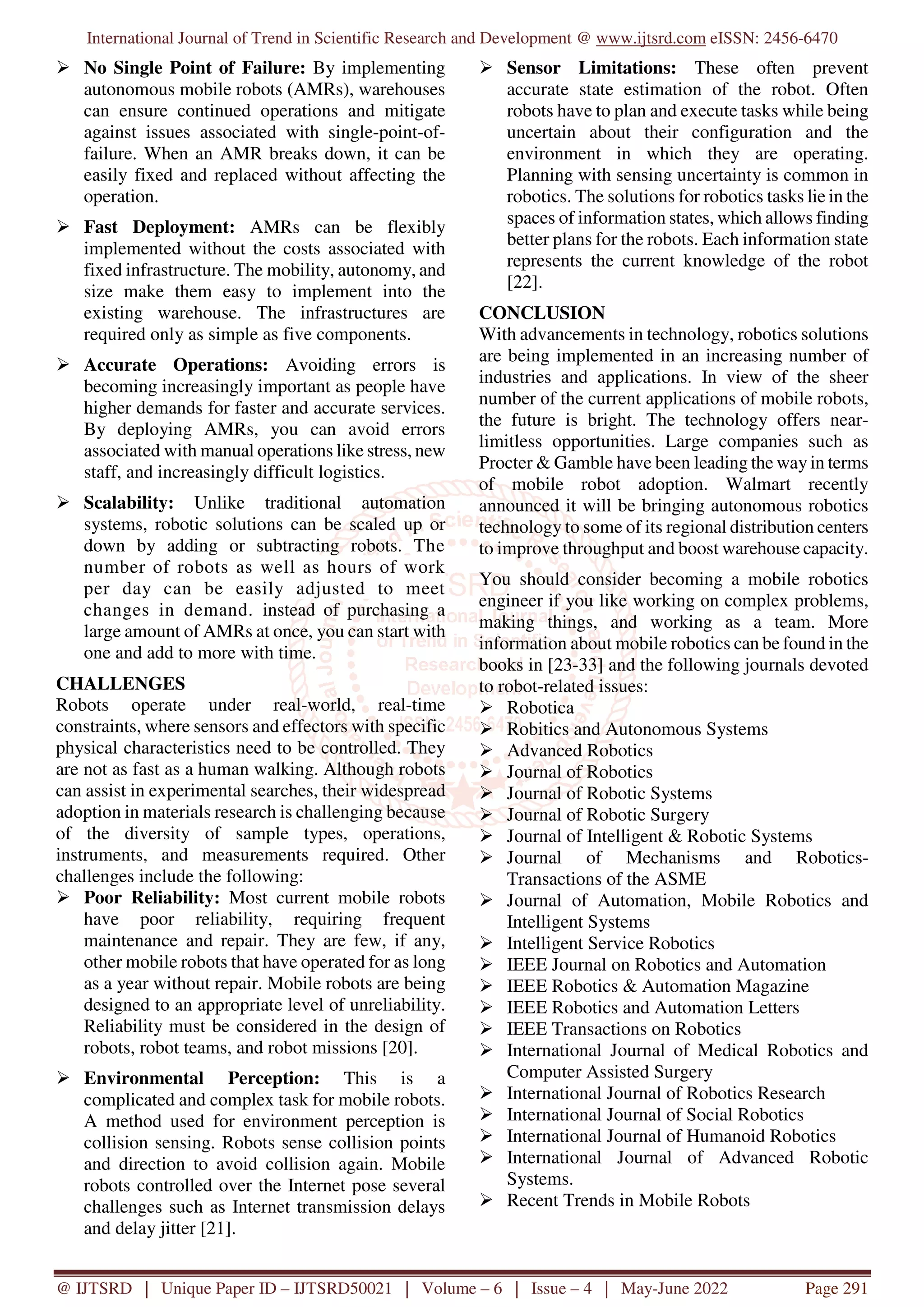 Mobile Robots A Primer | PDF | Robotics | Technology & Computing