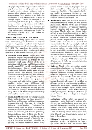 Mobile Robots A Primer | PDF | Robotics | Technology & Computing