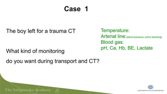 Bleeding in paediatric surgery - case presentations | PPTX | Blood ...