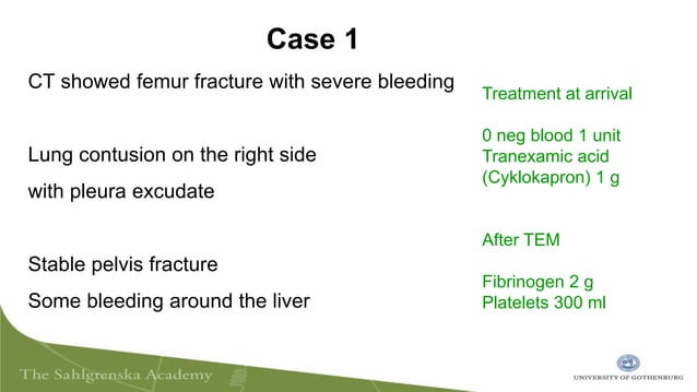 Bleeding in paediatric surgery - case presentations | PPTX | Blood ...