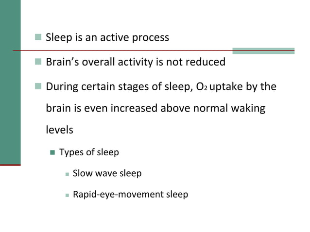 Sleep | PPTX | Sleep Disorders | Diseases and Conditions