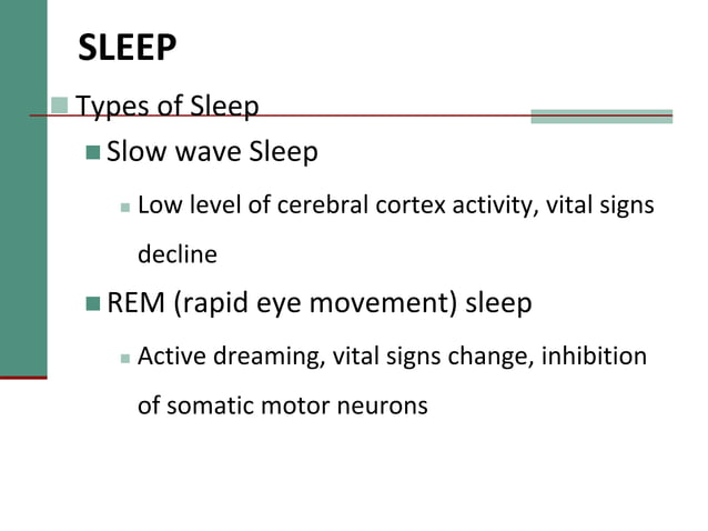 Sleep | PPTX | Sleep Disorders | Diseases and Conditions