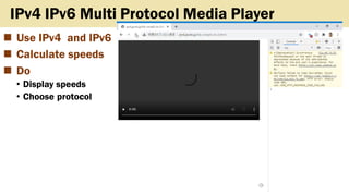 IPv4 IPv6 Multi Protocol Media Player | PDF