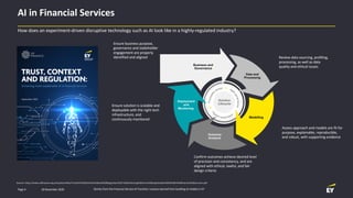 Stories from the Financial Service AI Trenches: Lessons Learned from Building AI Models in EY | PDF