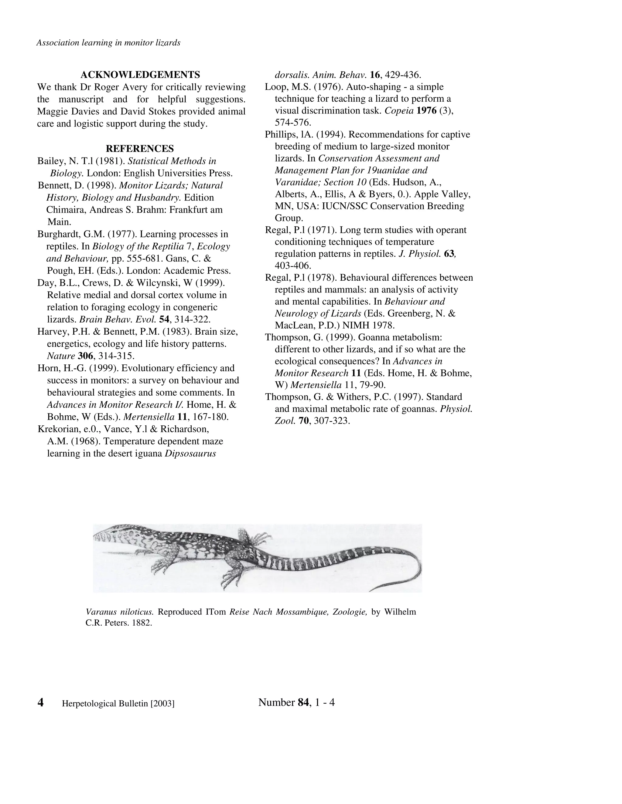 46; varanus learning hnd | PDF