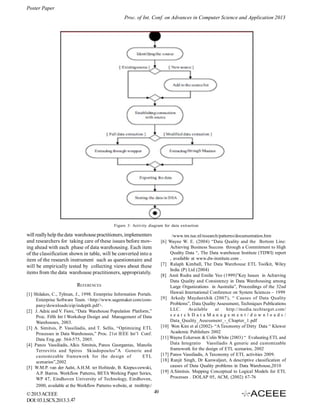 An Overview on Data Quality Issues at Data Staging ETL | PDF