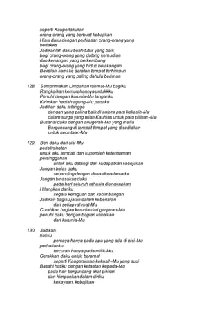 47. do'a imam as pada hari arafah | PDF