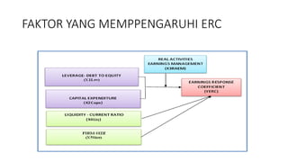 47.1 menghitung erc earning response coefficient (erc) | PPTX