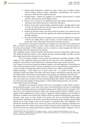 Differentiated instruction, project-based learning, constructivist ...