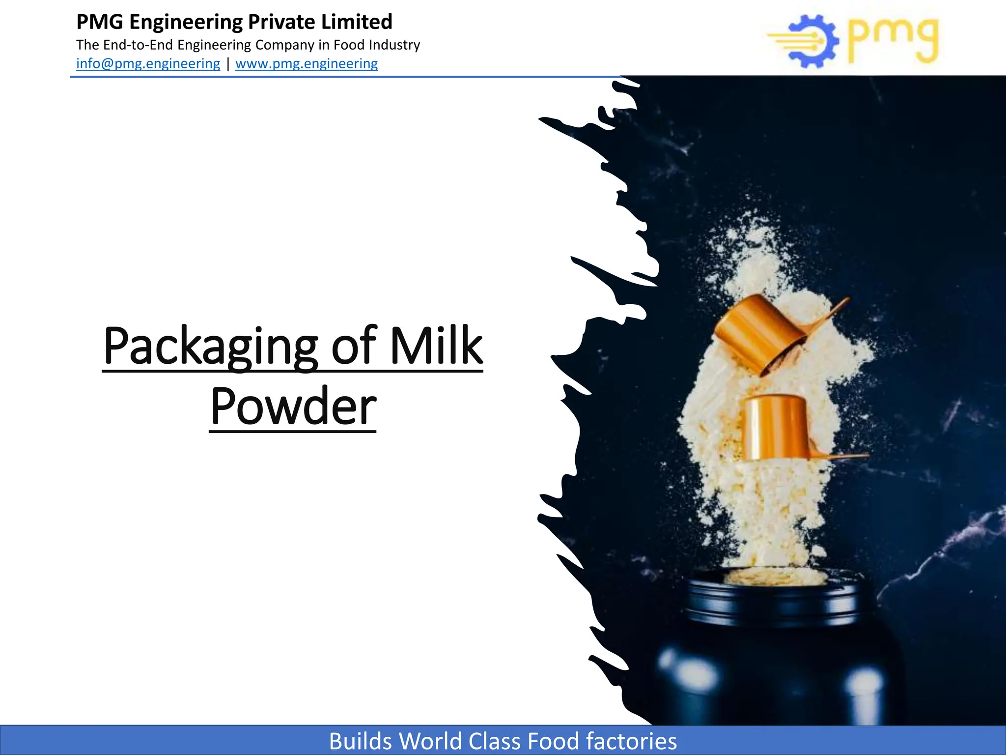 Packaging of milk powders.pptx........... | PPTX