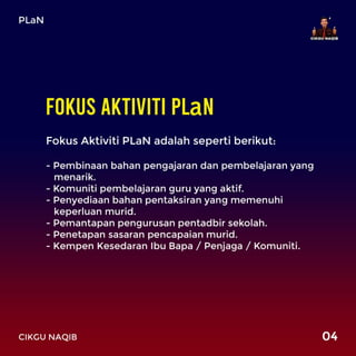 PLaN (Program Literasi dan Numerasi Sekolah Rendah) | PDF