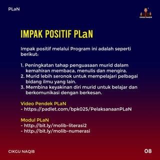 PLaN (Program Literasi dan Numerasi Sekolah Rendah) | PDF