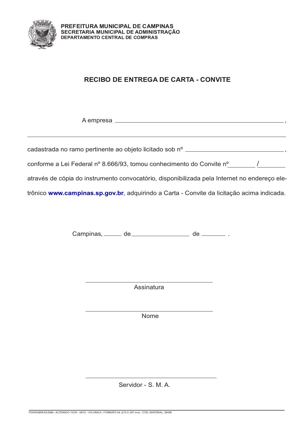 Recibo De Entrega De Requerimento Rer Fill Online Printable Fillable