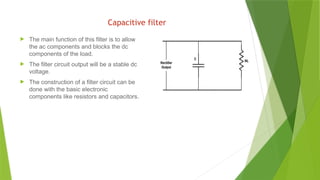 470-c filter,c filter with halfwave rectifier and c filter with full ...