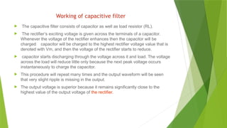 470-c filter,c filter with halfwave rectifier and c filter with full ...