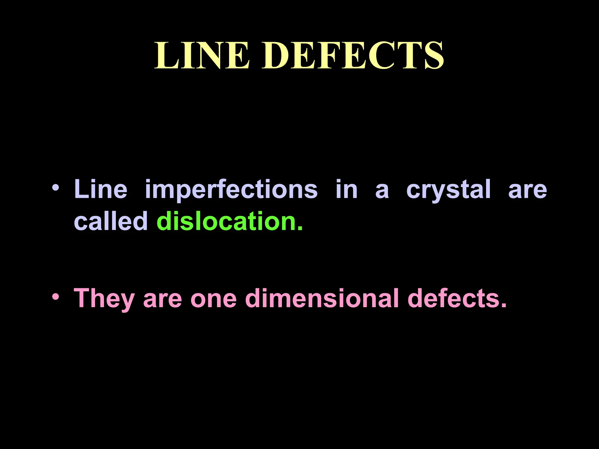 crystal-defect-ppt.ppt point defects, which are places where an atom is ...