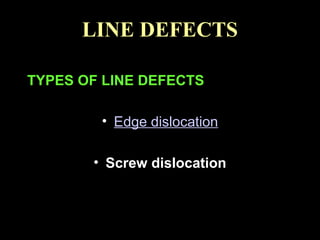 crystal-defect-ppt.ppt point defects, which are places where an atom is ...