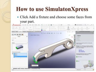 Introduction to SOLIDWORKS SimulationXpress | PDF
