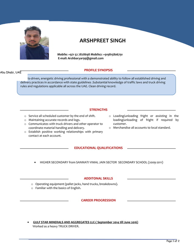 ARSH BARYAR cv updated | PDF