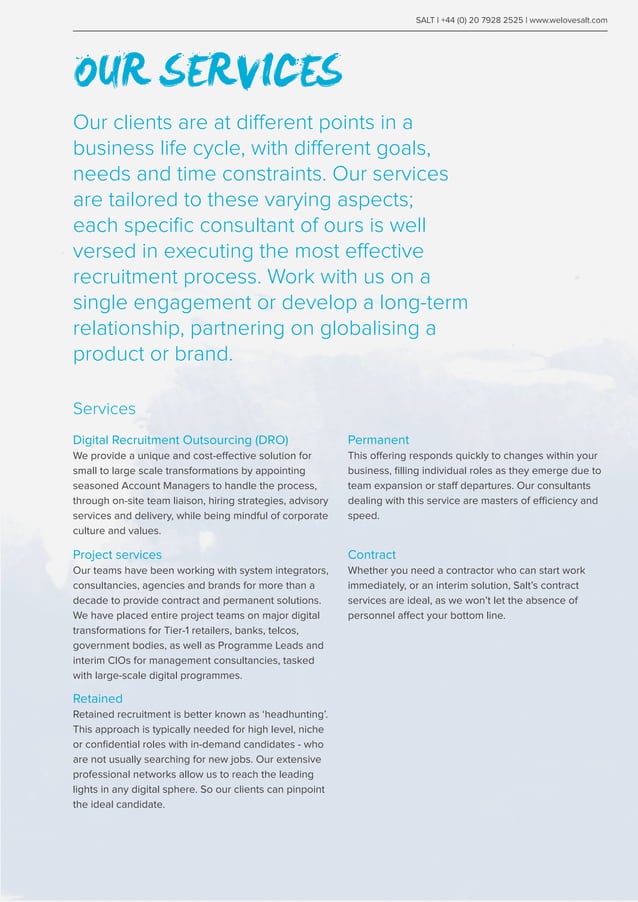 Salt Creating Futures 2016 | PDF