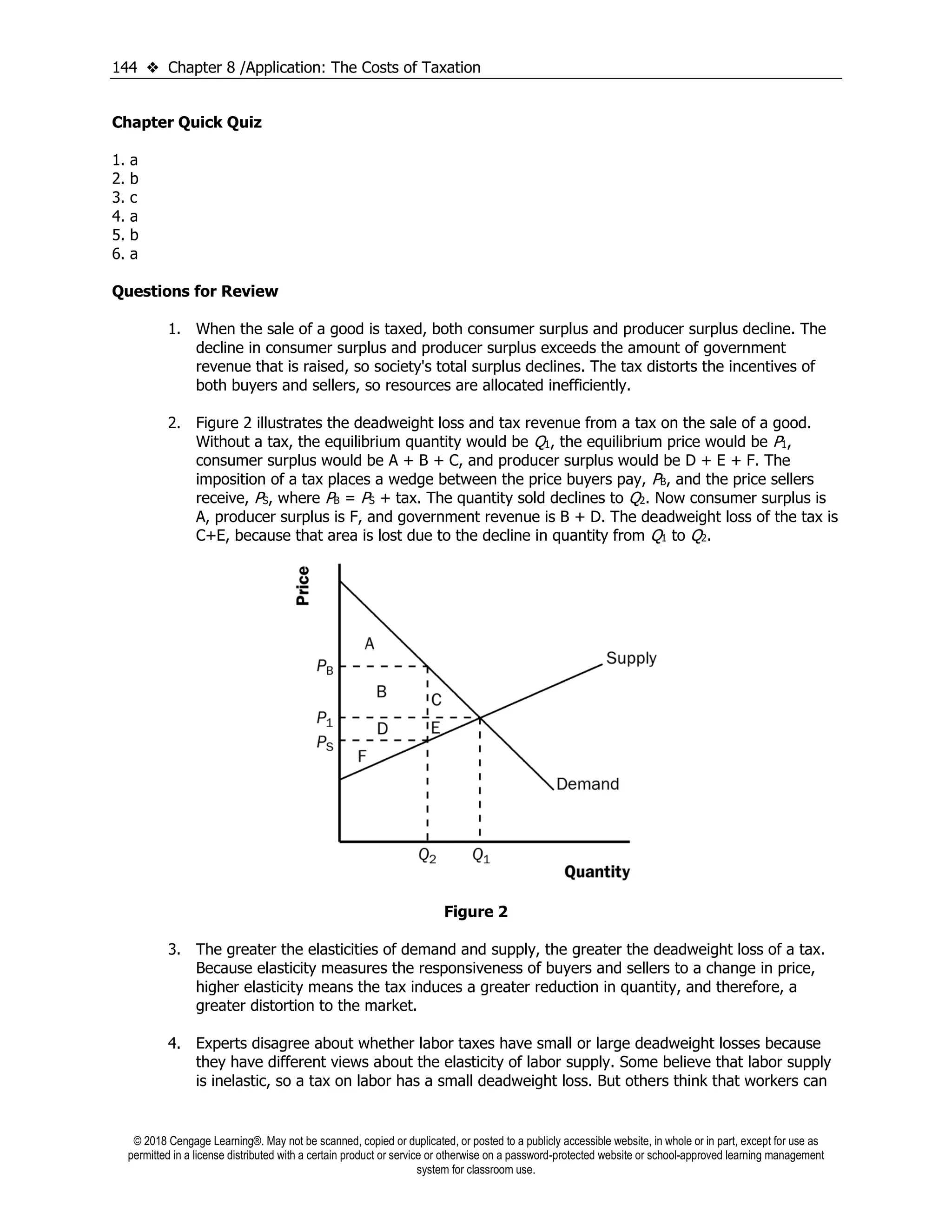 Principles of Economics 8th Edition Mankiw Solutions Manual | PDF