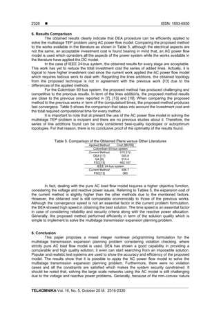 AC-Based Differential Evolution Algorithm for Dynamic Transmission Expansion Planning | PDF